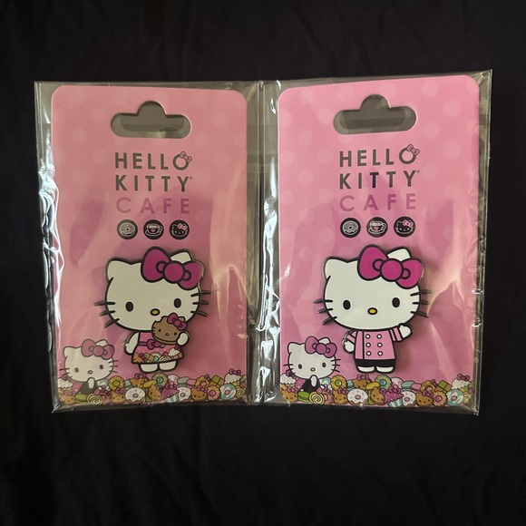 Hello Kitty | Cell Phones & Accessories | Hello Kitty Pin Set Trinket ...